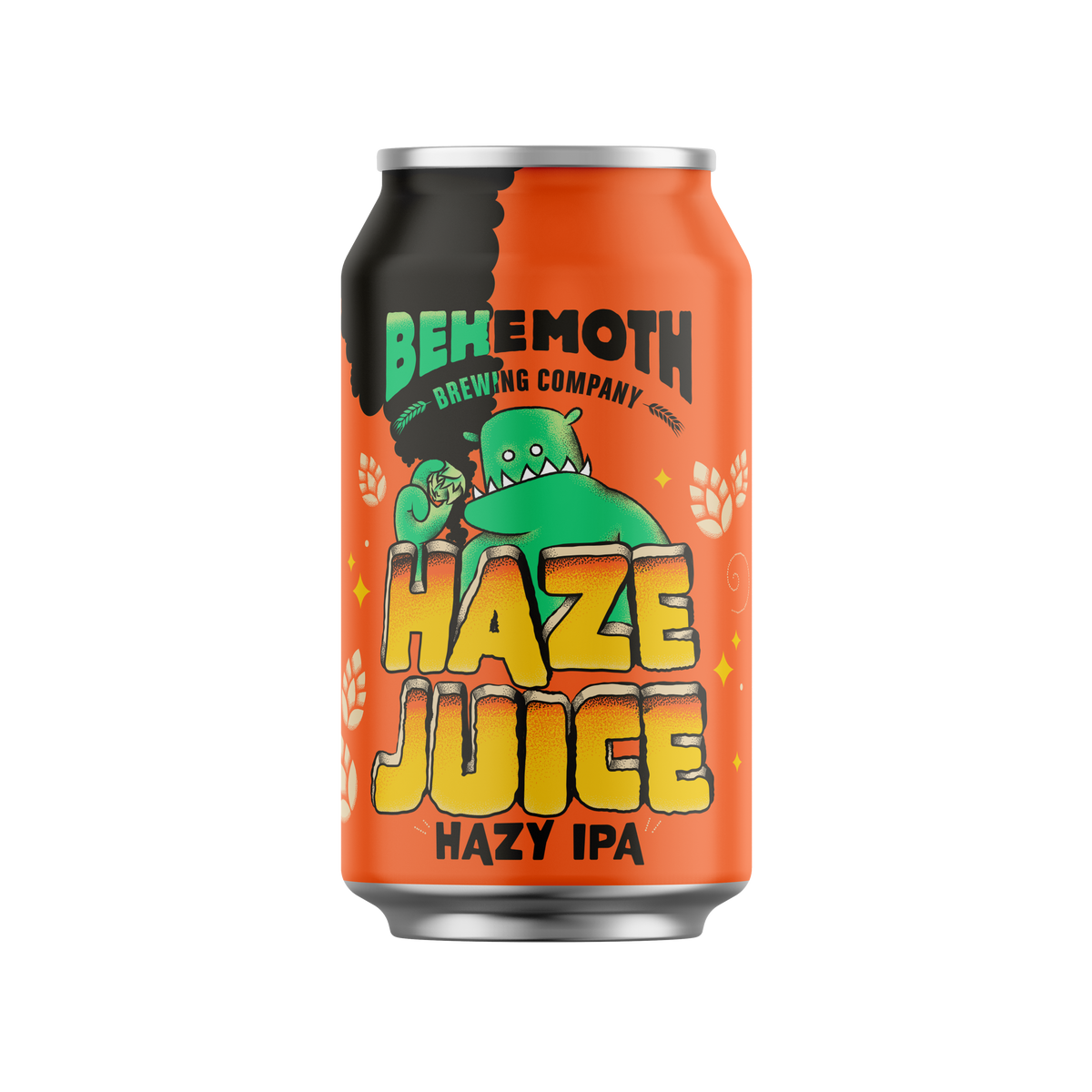 Haze Juice Hazy IPA - 4x6 330ml - 5% ABV – Behemoth Brewing